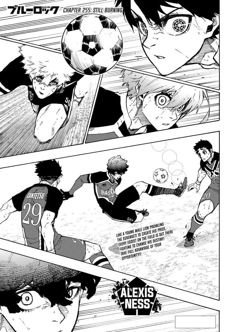 Blue Lock Manga Chapter 255