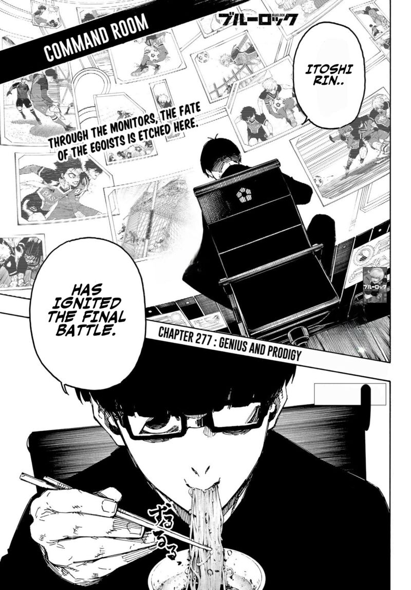 Blue Lock Manga Chapter 277