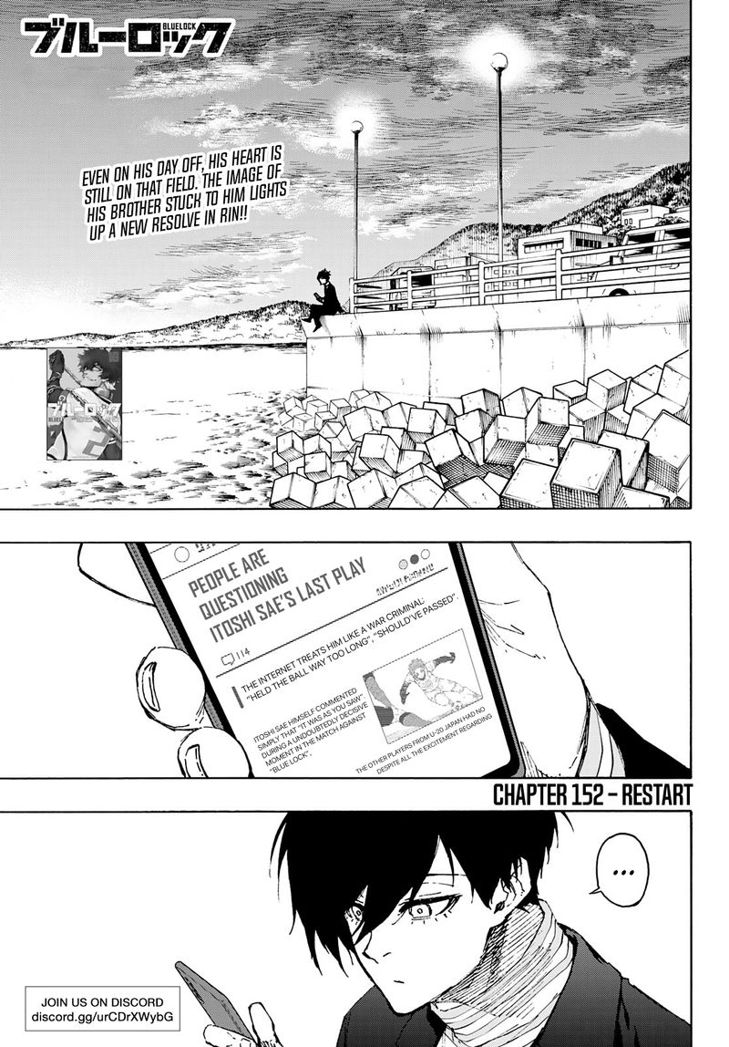 Blue Lock Manga Chapter 152