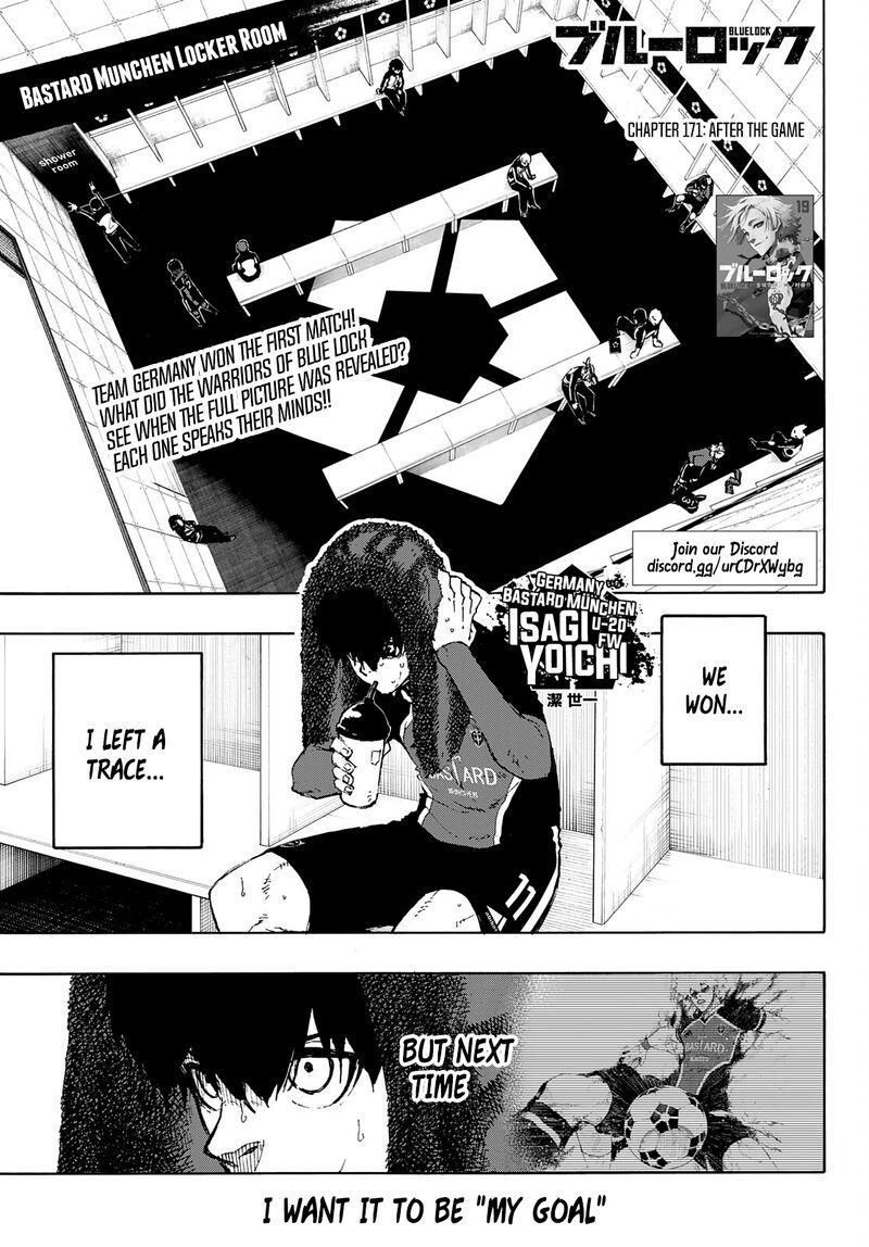 Blue Lock Manga Chapter 171