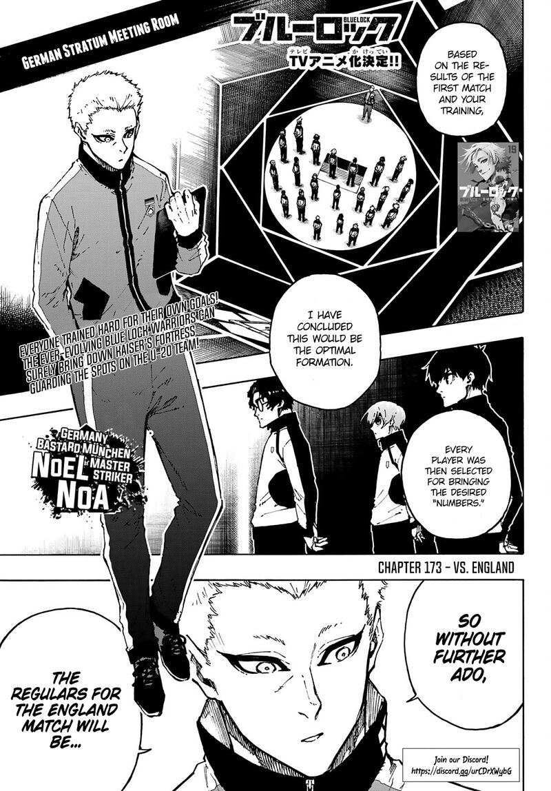 Blue Lock Manga Chapter 173